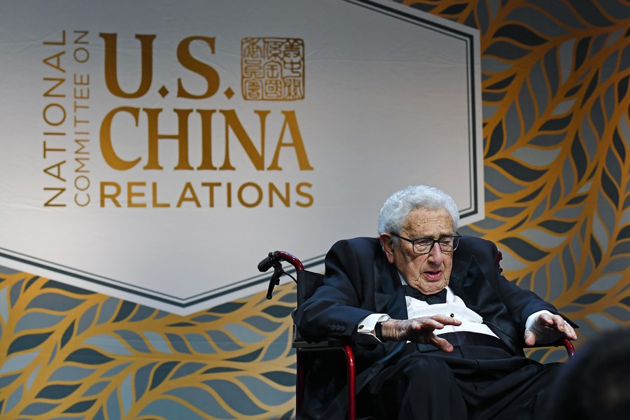 Henry Kissinger: Friedliche, kooperative Beziehung zwischen USA und ...